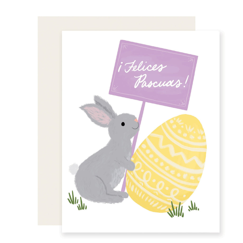 Bunny Pascuas - Spanish Card – Slightly Stationery