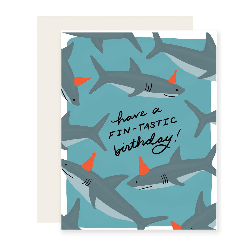 Fin-Tastic Birthday | Fantastic Birthday Card – Slightly Stationery