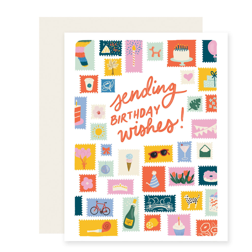 Sending Wishes Stamps – Slightly Stationery
