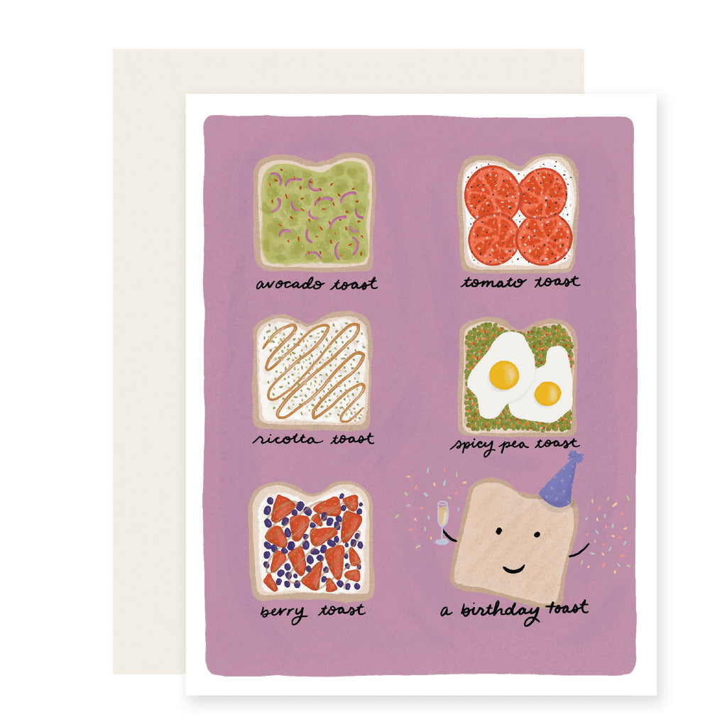 Birthday Toast – Slightly Stationery
