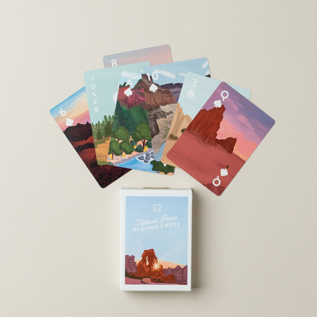 National Parks Playing Cards – Slightly Stationery