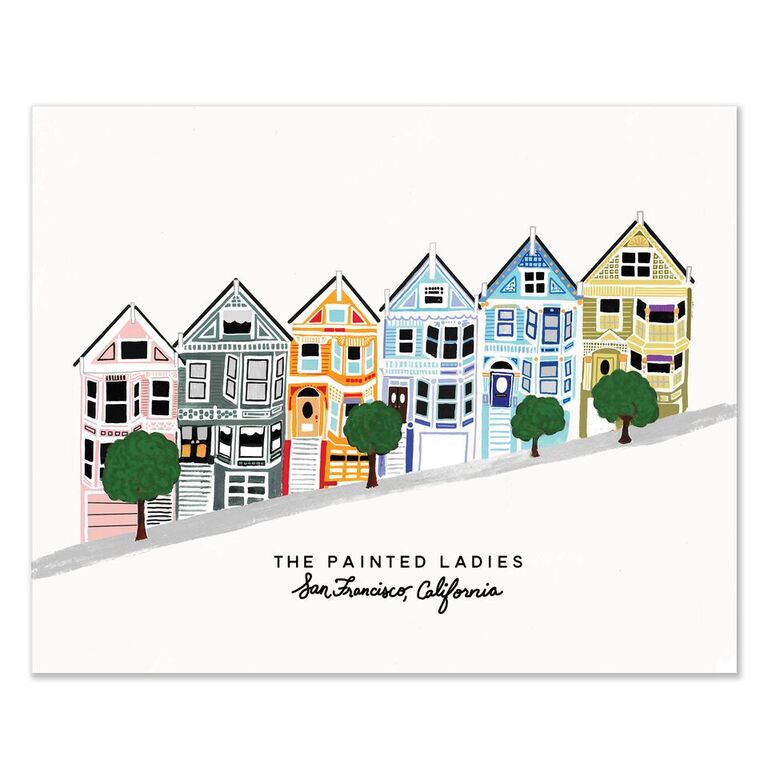 Painted Ladies | Art Print – Slightly Stationery