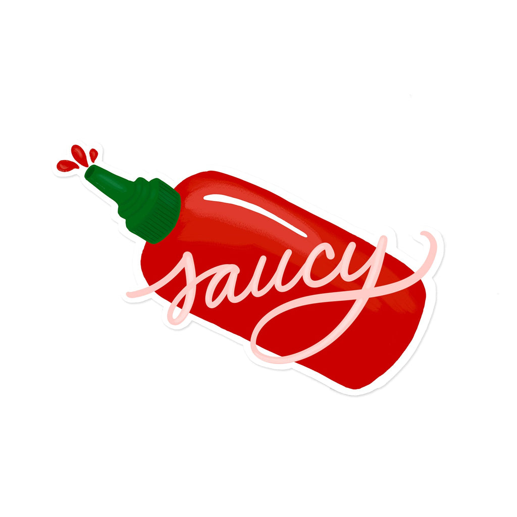 Saucy Sticker | Hot Sauce Sticker – Slightly Stationery