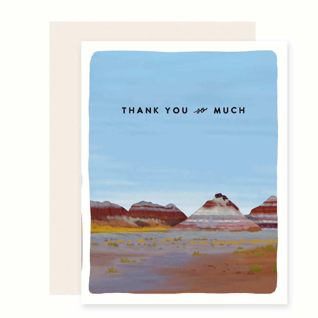 Petrified Forest Thank You – Slightly Stationery