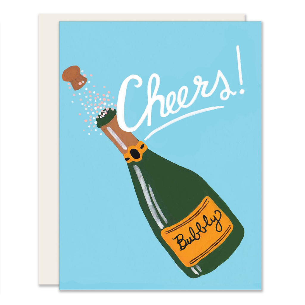 Champagne Cheers | Cheers Card | Champagne Cheers Card – Slightly ...