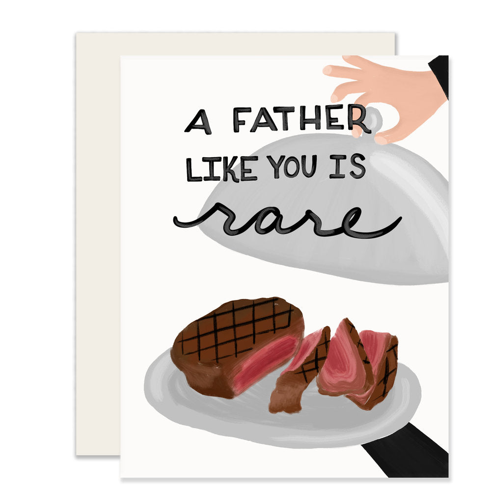 Rare Father | Father'S Day Card | Cute Father'S Day Card – Slightly ...